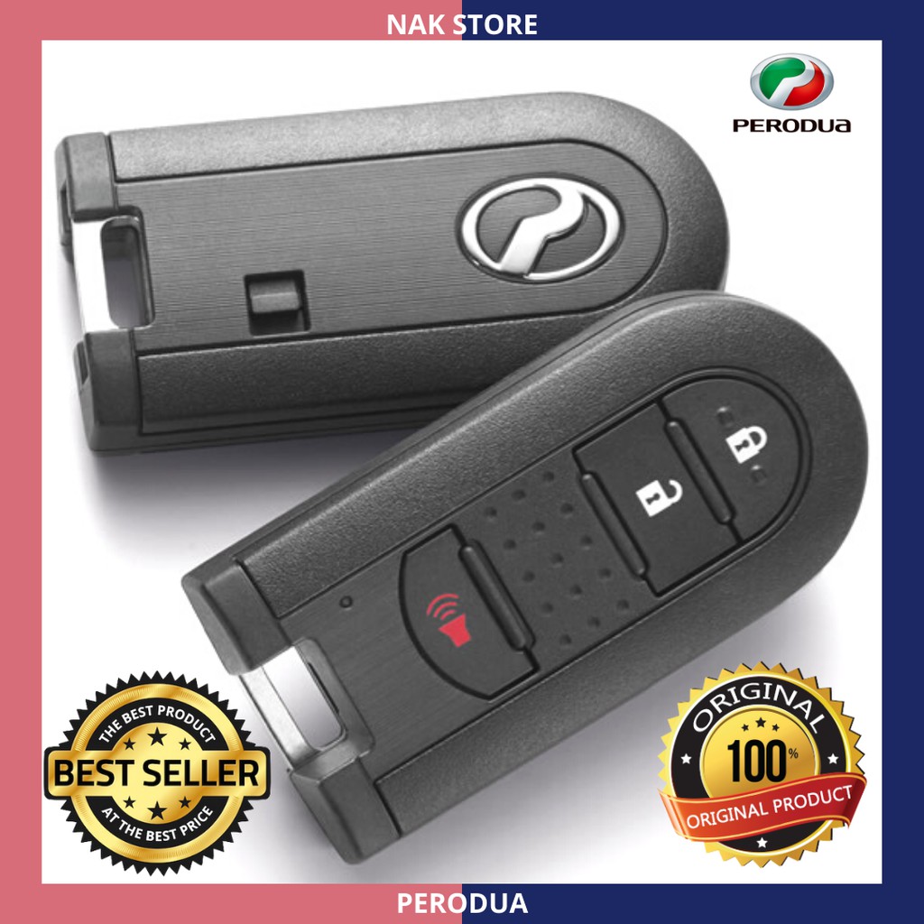 Perodua Myvi Axia Bezza Smart Key Remote Car Key | Shopee Malaysia