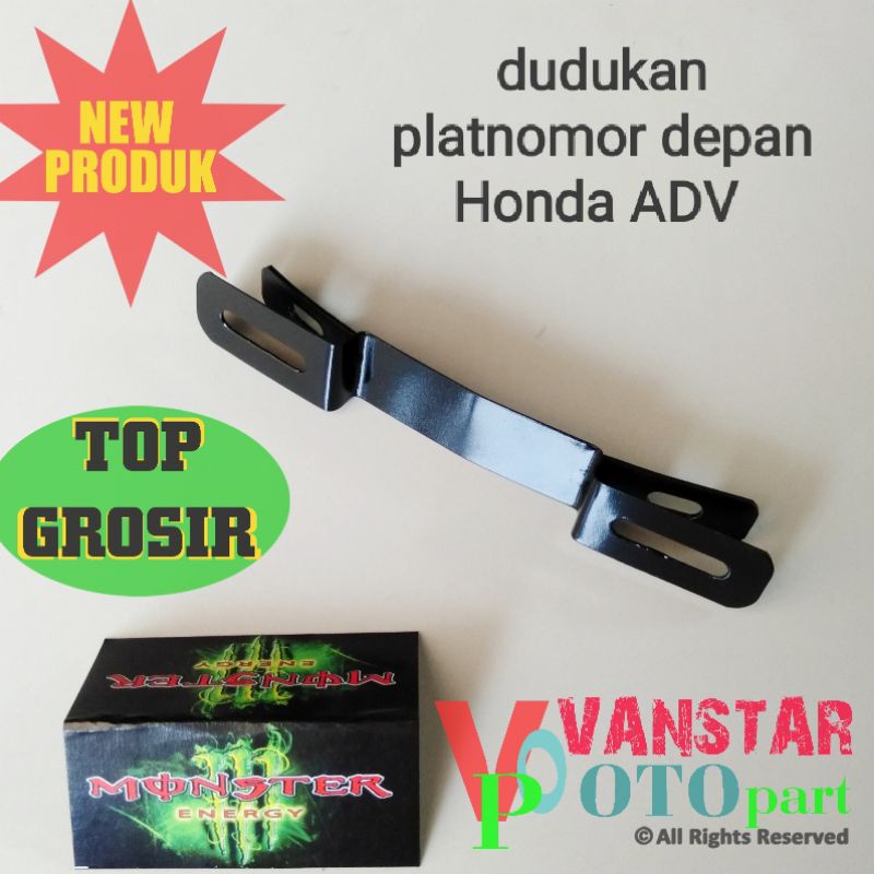 Honda ADV 150 ADV 160 front number plate bracket holder | Shopee Malaysia
