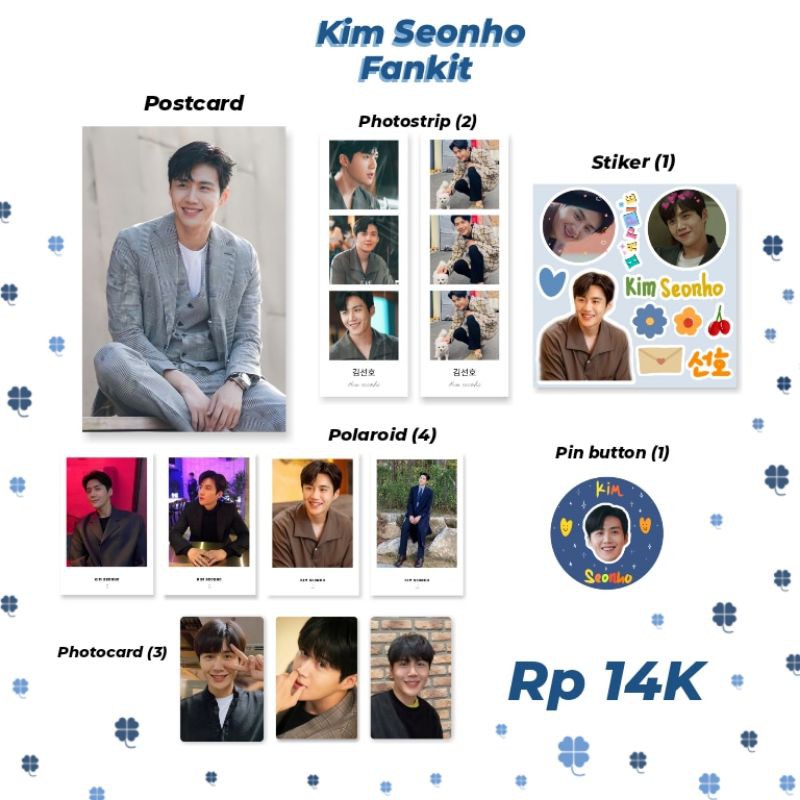 Kim seonho fankit | Han jipyeong | Start up | Sticker sticker | Shopee ...