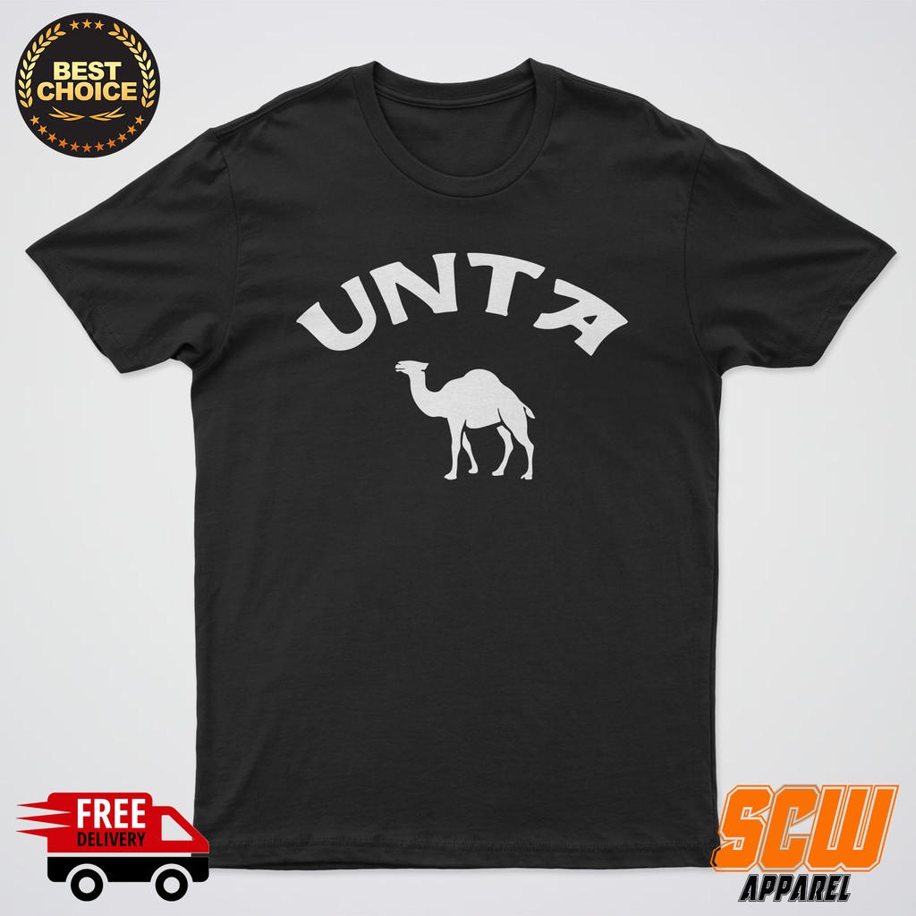 UNTA CAMEL TSHIRT HIGH QUALITY COTTON UNISEX MEN WOMEN BAJU MURAH ...