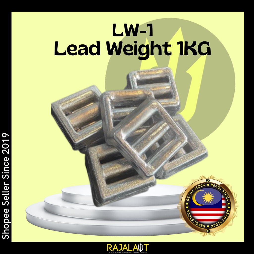LW-1 Lead Weight 1KG | Shopee Malaysia