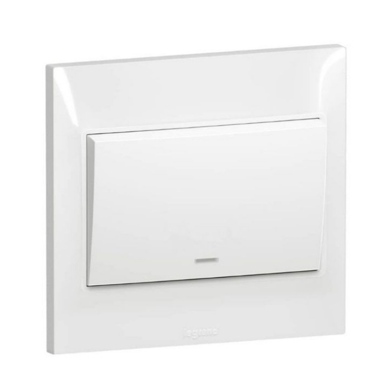 LEGRAND 20A WATER HEATER SWITCH WITH NEON INDICATOR -1GANG DOUBLE POLE ...