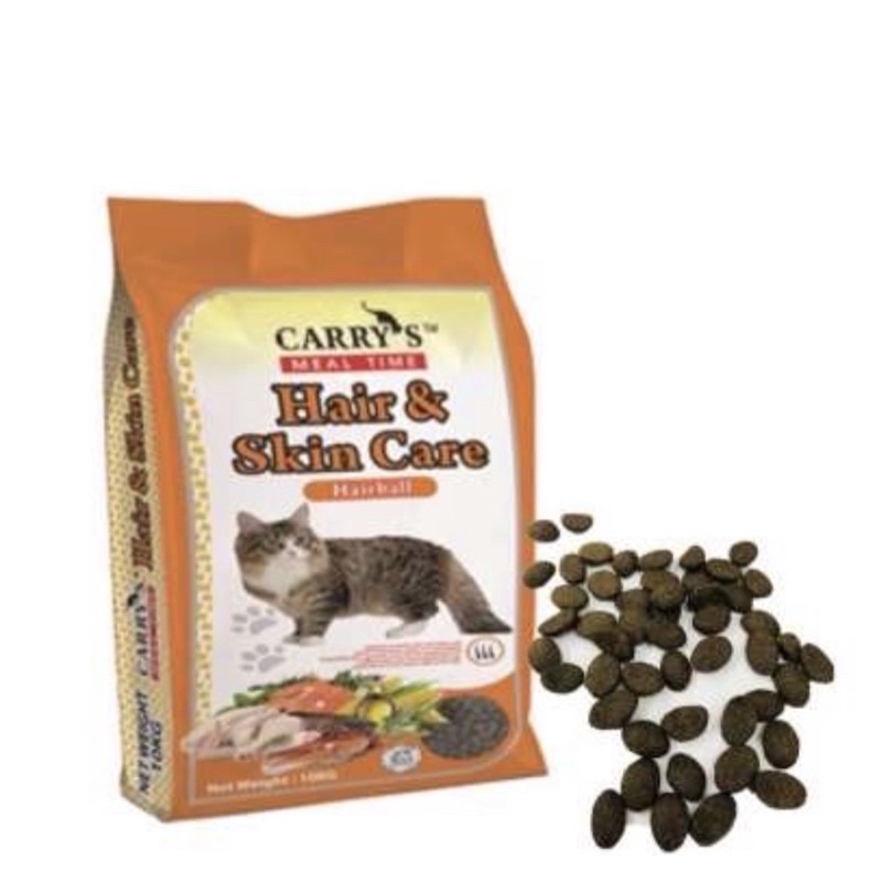 CARRYS CAT FOOD 20KG (HAIR & SKIN) HAIRBALL | Shopee Malaysia