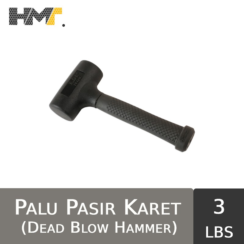 3lbs Rubber Sand Hammer Dead Blow Hammer 3 lbs Shopee Malaysia