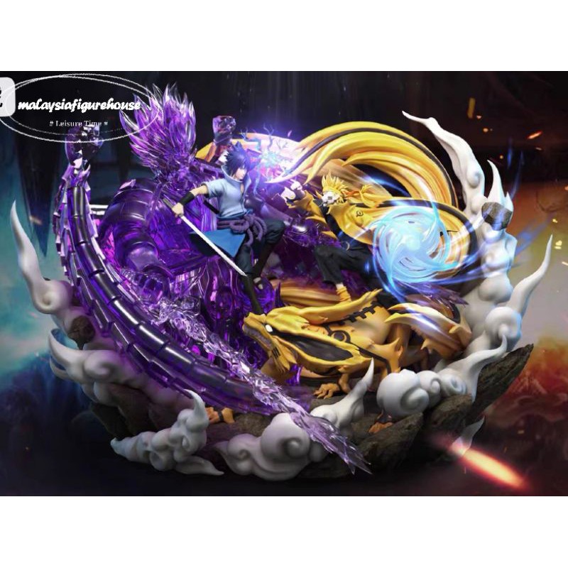 🔥BIG OFFER🔥NARUTO BG UCHIHA SASUKE UZUMAKI NARUTO CUSTOM MADE GK RECAST ...