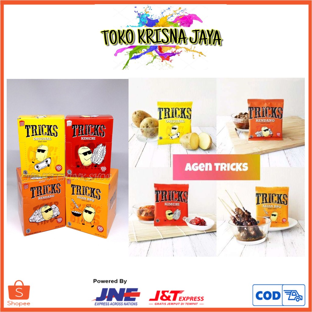 Tricks CRISPY ORIGINA FLAVOR POTATO SNACK | Kimchi | Asian BBQ ...