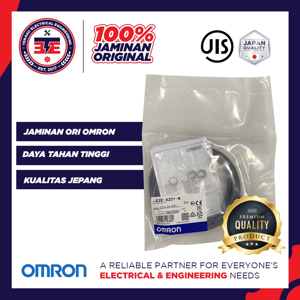 Omron E2E-X2D1-N Proximity Sensor M8 Omron Proximity Sensor | Shopee Malaysia