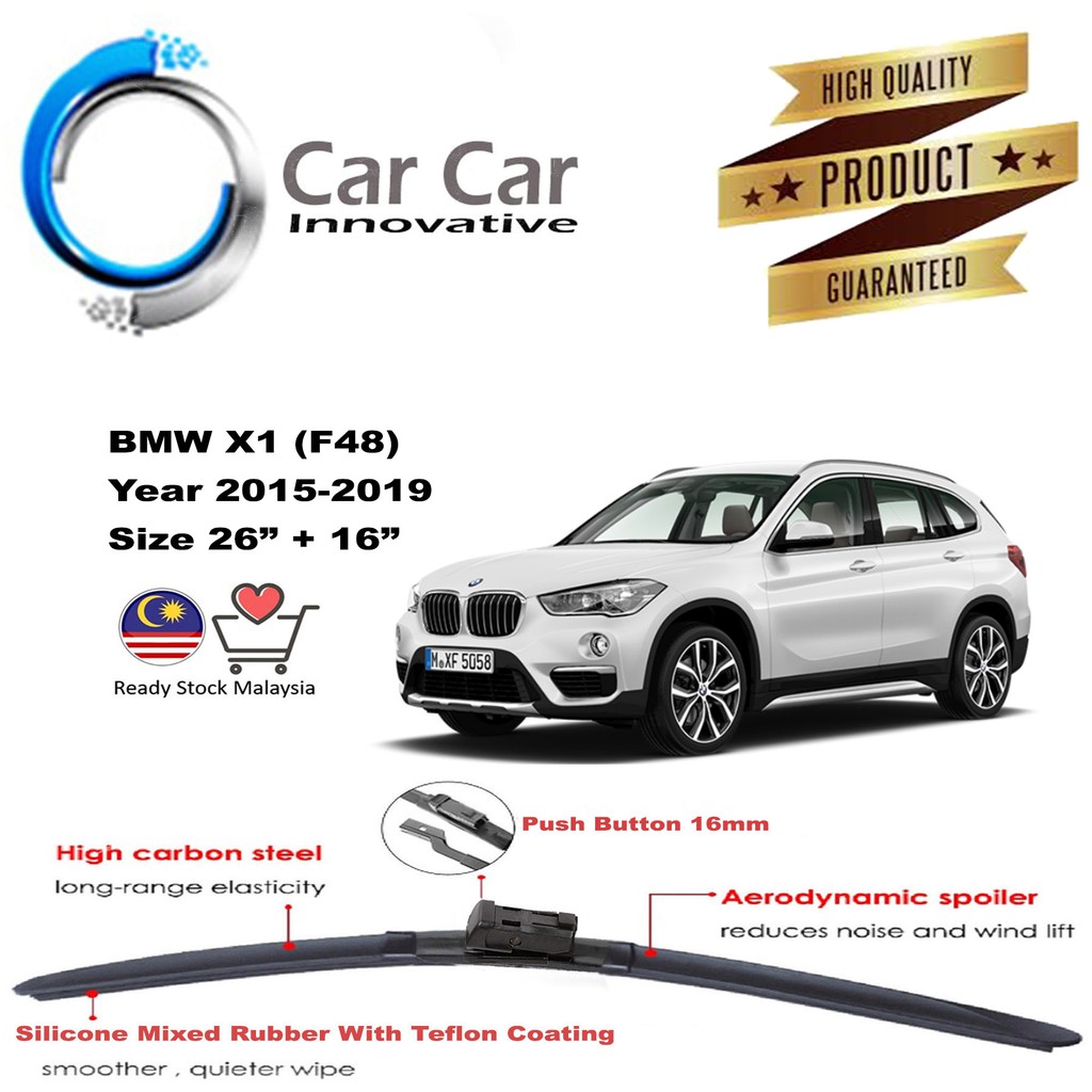 BMW X1 (F48) Wiper, Wiper Blades, Car Windshield, Year 2015-2019 ( 1 ...