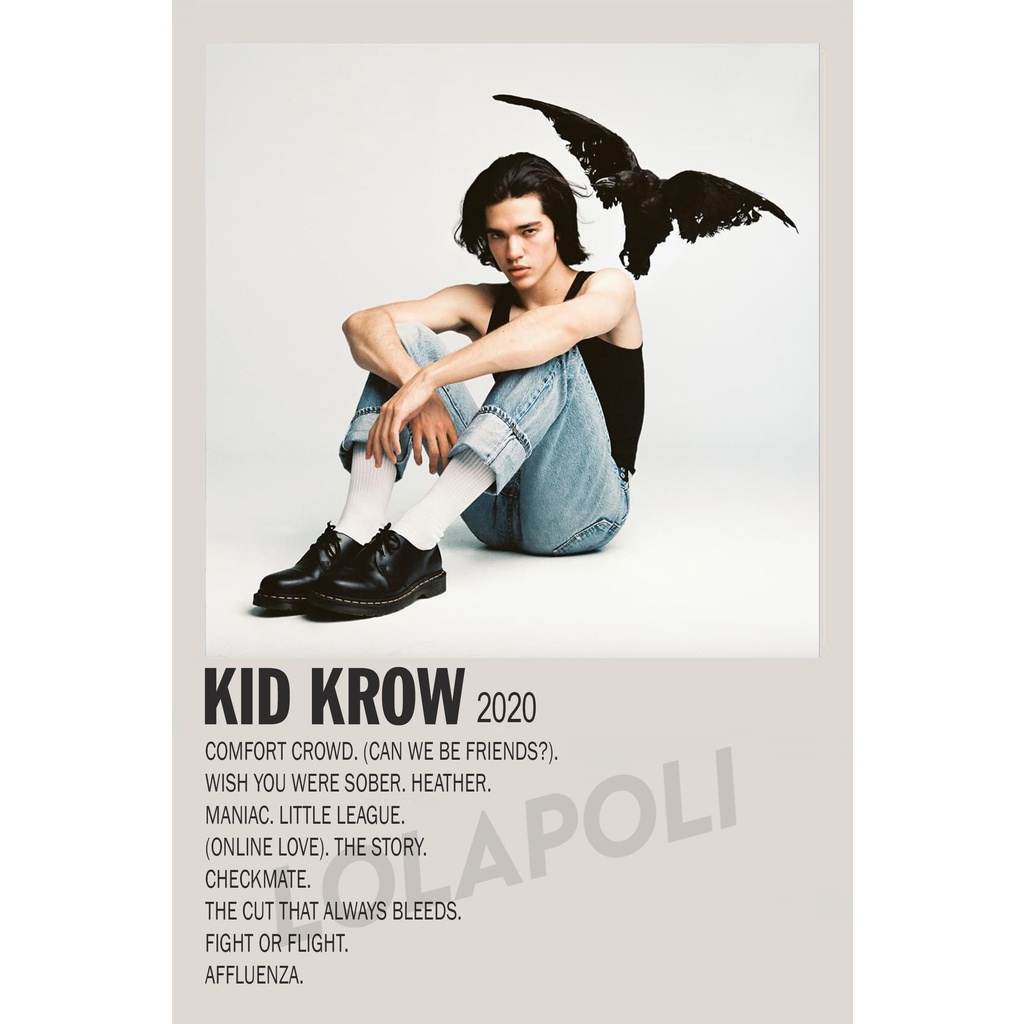 Kid Krow Album Cover Poster - Conan Gray | Shopee Malaysia