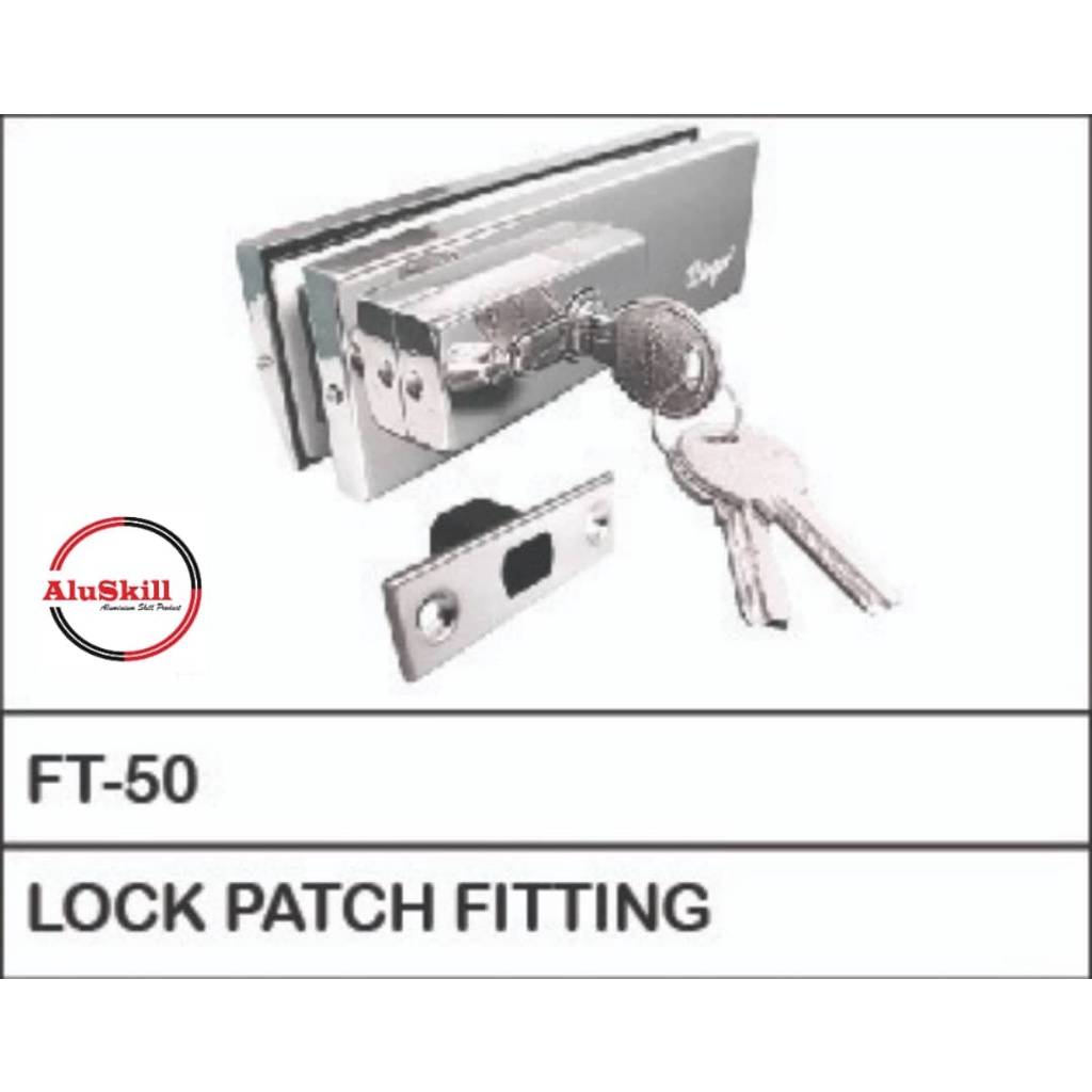 FT-50 LOCK PATCH FITTING | Shopee Malaysia