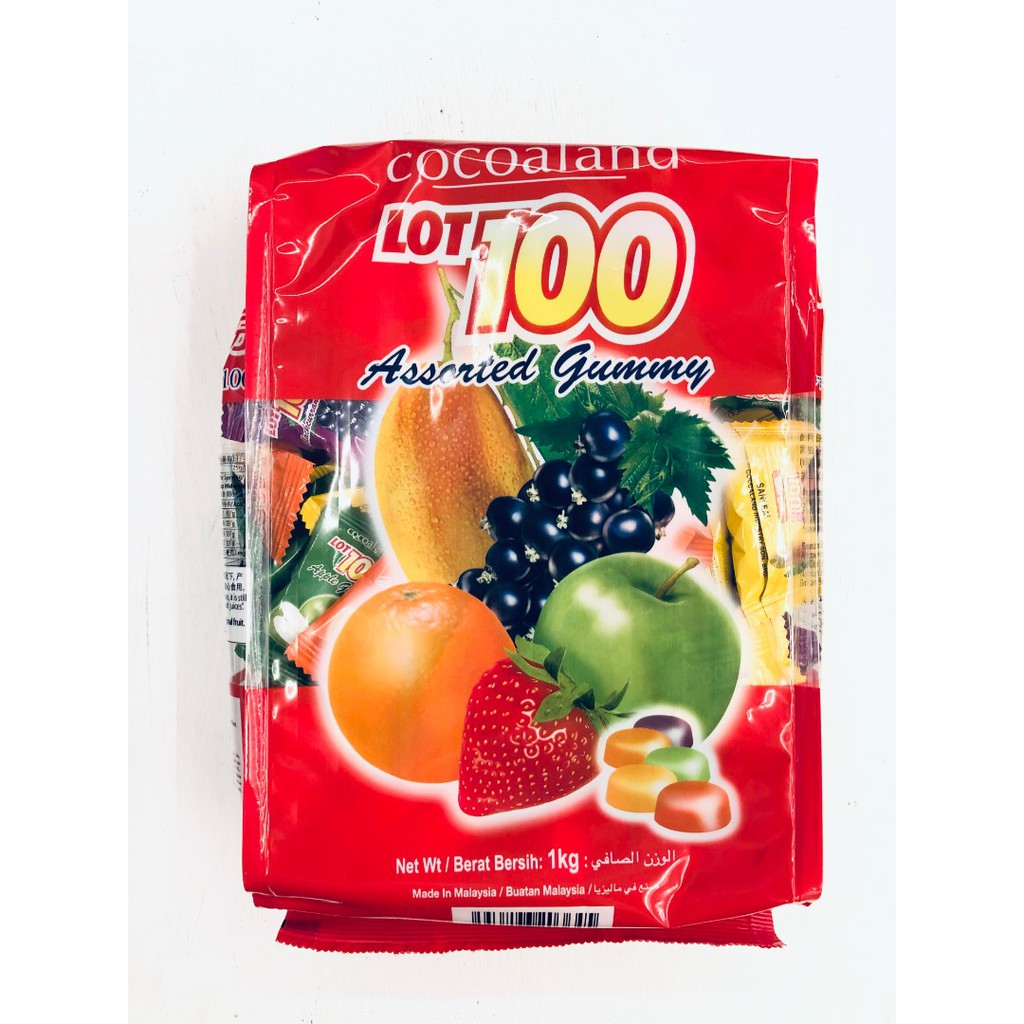 Lot 100 Assorted Gummy / Mango Gummy / Blackcurrant Gummy- 1KG | Shopee ...