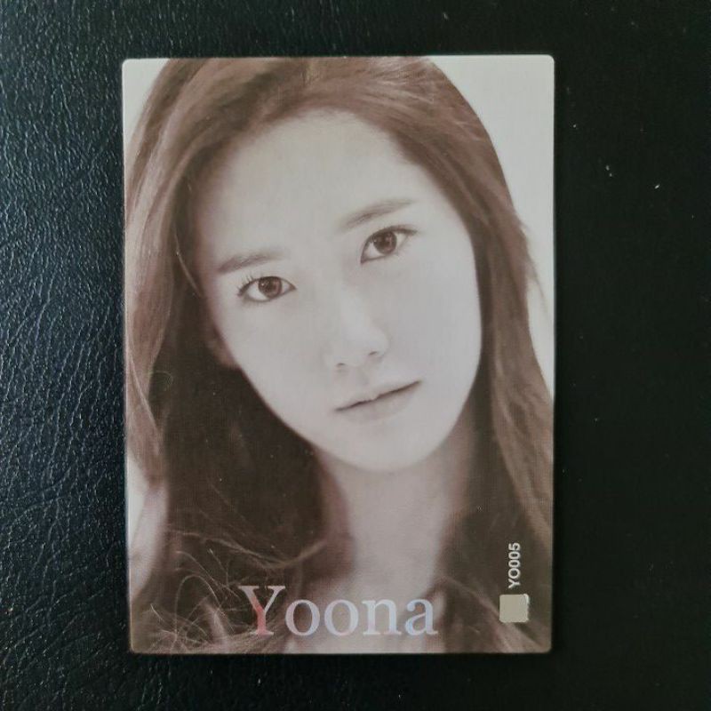 Girls Generation Yoona Official Card | Shopee Malaysia