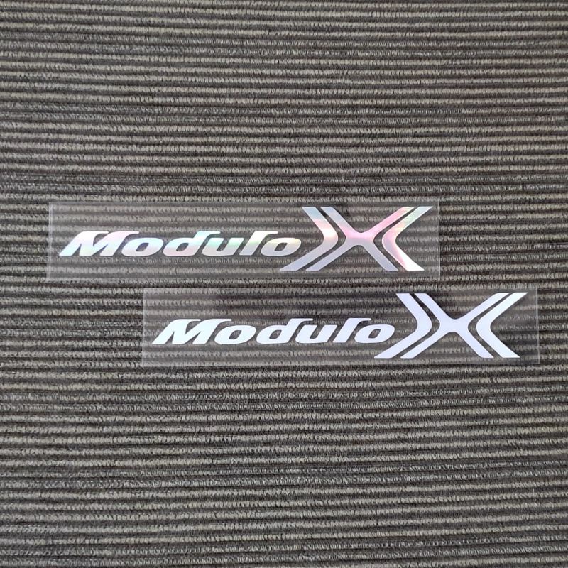 Modulo X Logo Sticker Set Honda Jazz City Civic Stepwgn Stream GN2 GM2 ...