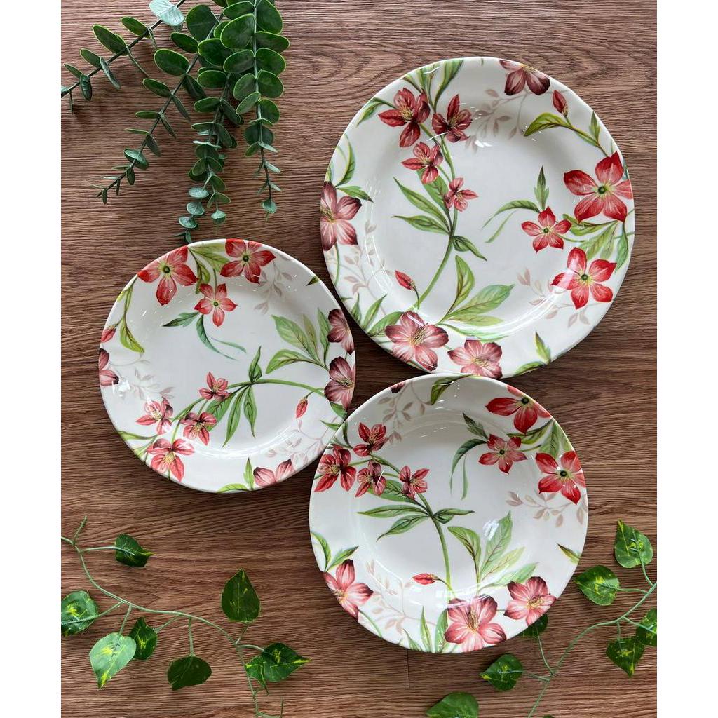 CLAYTAN KOLEKSI LOOSE SET | SUMMER COTTAGE Ceramic Plate Pinggan Makan ...