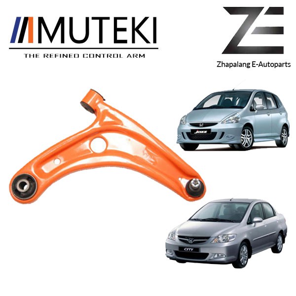(PAIR) MUTEKI FRONT LOWER ARM HONDA CITY SEL/ JAZZ SAA LH/RH | Shopee ...
