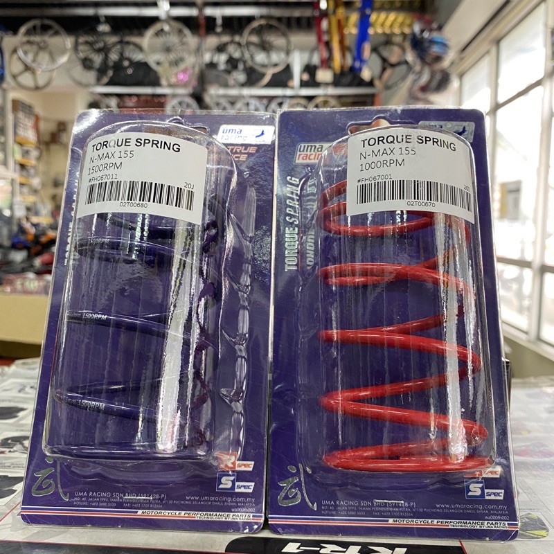 UMA RACING clutch spring NVX NMAX TORQUE SPRING 1000RPM 1500RPM 100% ...