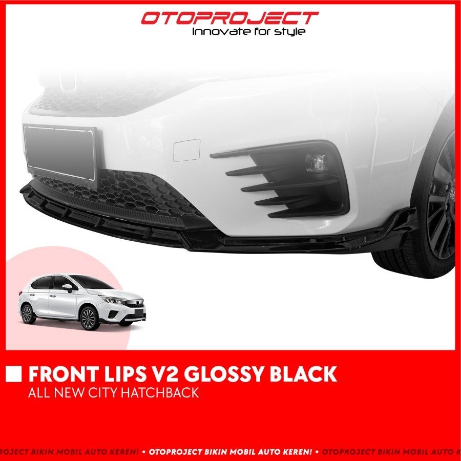 Front Lips Front Bumper All New City Hatchback V2 2021 Otoproject ...
