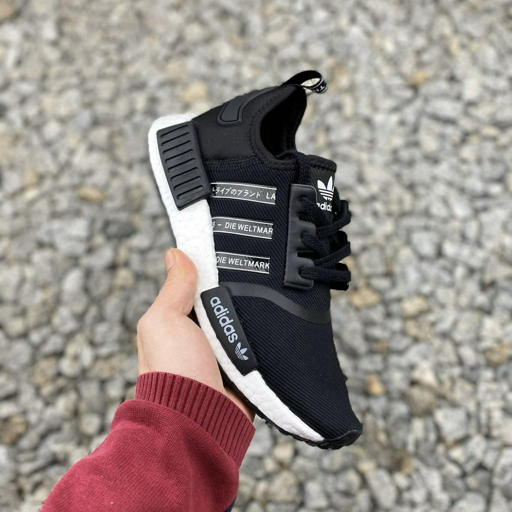 Adidas NMD R1 logo design tiger pocket version for men's for women's ...