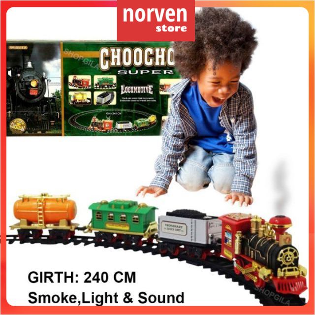 Choo choo Locomotive Classic Train Play Set | Shopee Malaysia