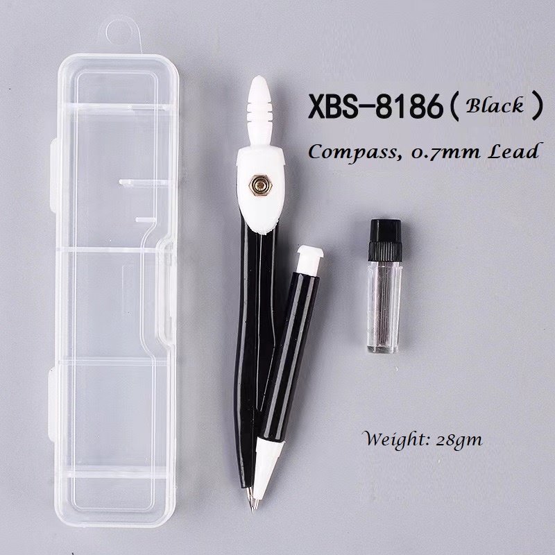 School Ruler Compass Geometry Set Geometri Kompas Pembaris Student ...