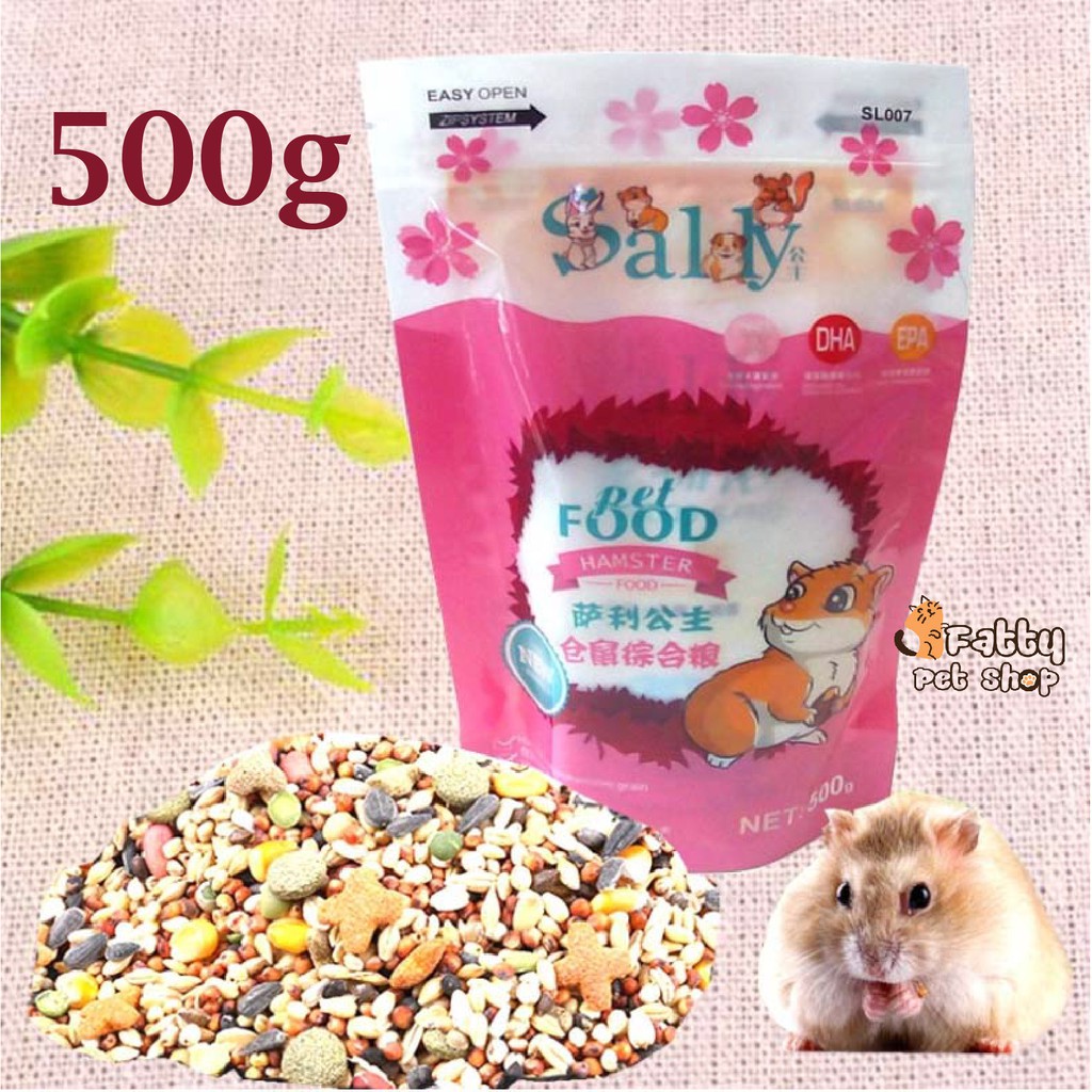 🔥Healthy hamster mix food 500g🔥 | Shopee Malaysia