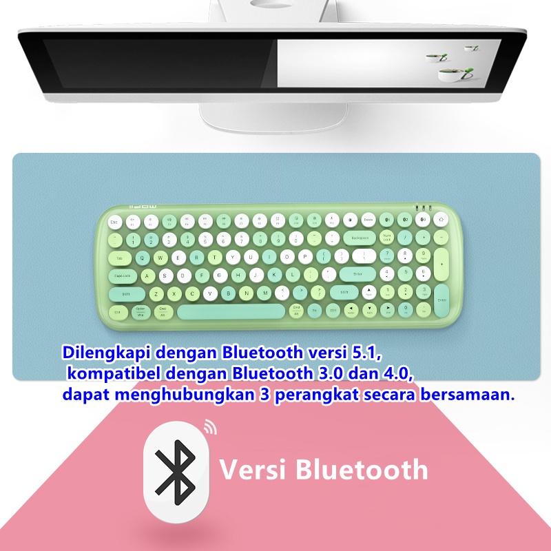Candy Bluetooth Keyboard | Shopee Malaysia