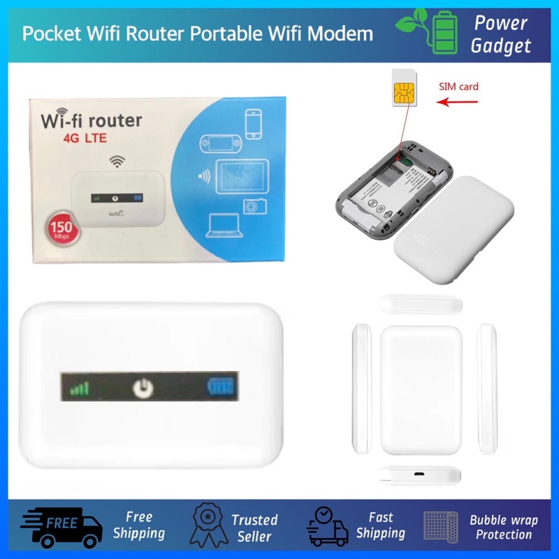 New Modified Unlimited 4G LTE Pocket Wifi Router Portable Wifi Modem ...