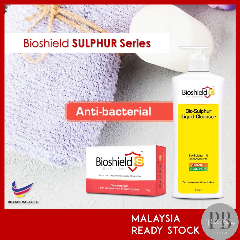 Bioshield S / Bioshield E - Antibacterial Sulphur Range | Shopee Malaysia