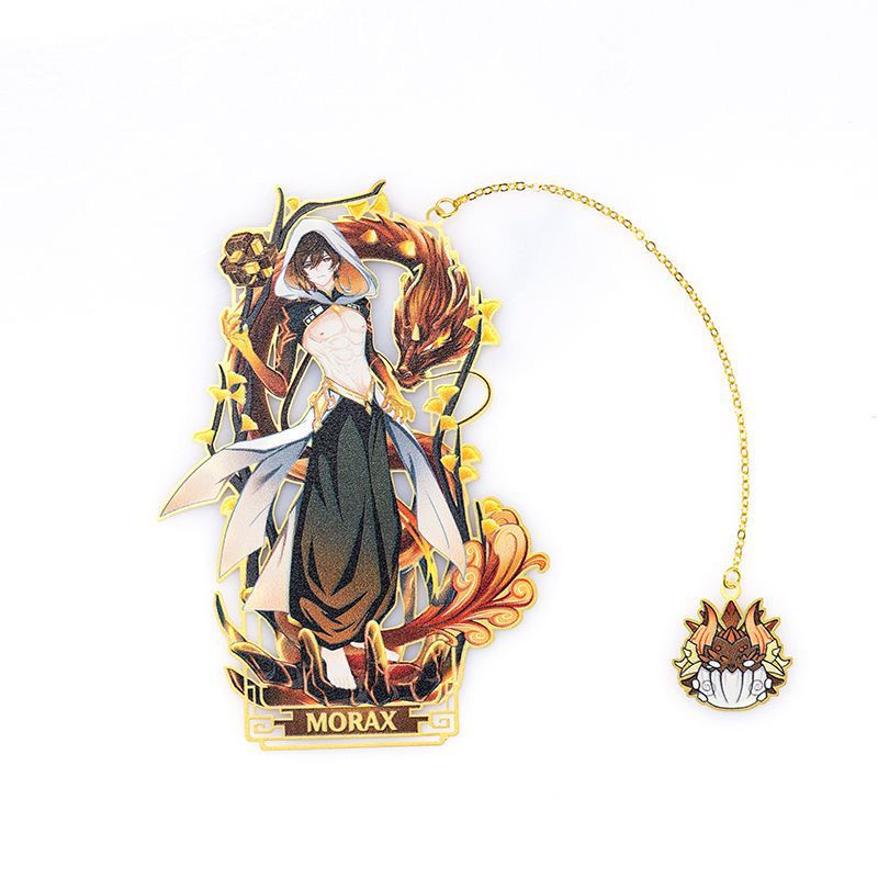 Genshin impact bookmark metal bookmark Raiden Shogun nahida kazuha ...