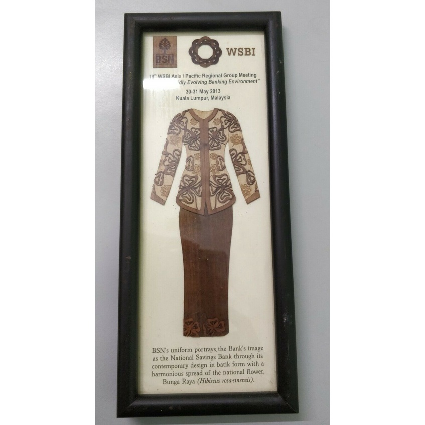 小娘惹 2013 Malaysia Baba Kebaya Nyonya Peranakan - Wooden Art Crafts - APAC Bank Conference BSN ...