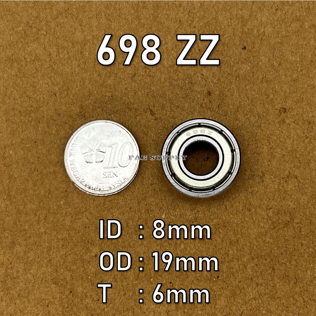 Ball Bearing 692 693 694 695 696 697 698 699 zz RS 2RS | Shopee Malaysia