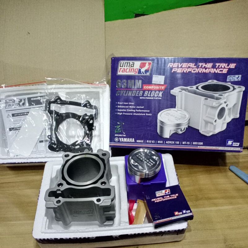 UMA Racing (Ceramic Block)/ (Composite Block), 63mm, R15 V3/ NVX/ NMAX ...