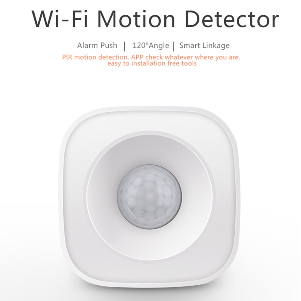 Tuya PIR Motion Sensor Wireless WiFi ZigBee works with Smart Life ...