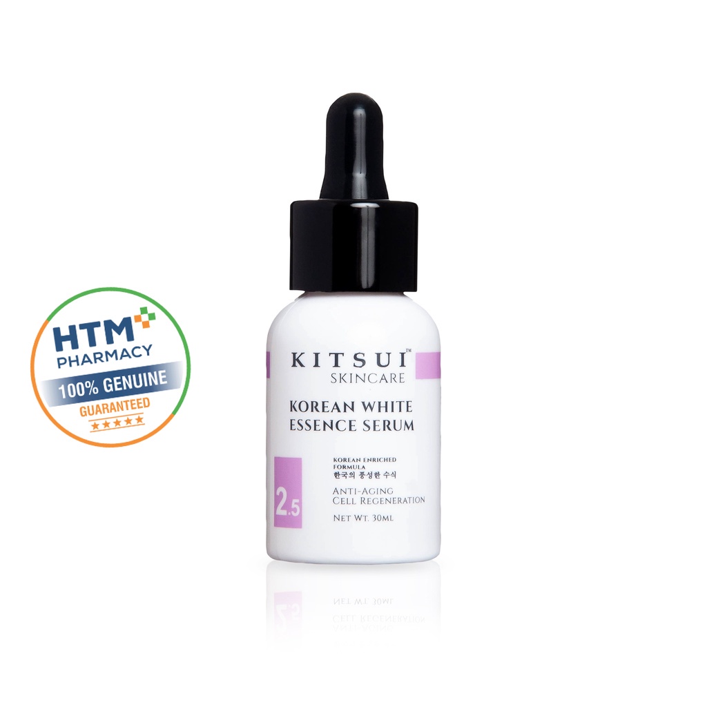 Kitsui Skincare Korean White Essence Serum 30ml HTM Pharmacy | Shopee ...