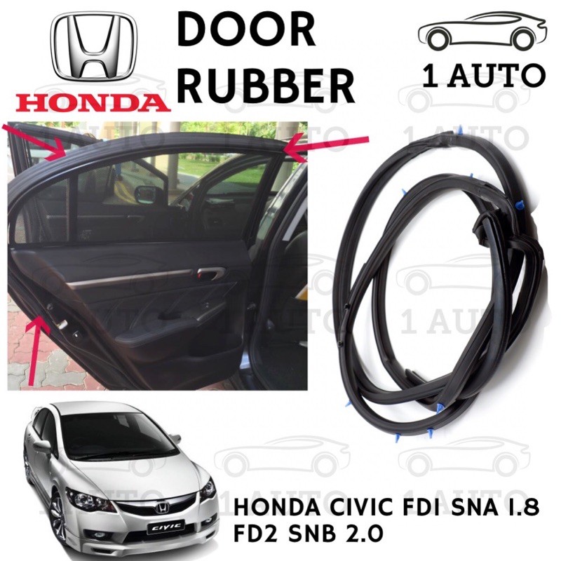 [ORIGINAL HONDA PART] HONDA CIVIC SNA FD FD1 1.8 SNB FD2 2.0 DOOR ...