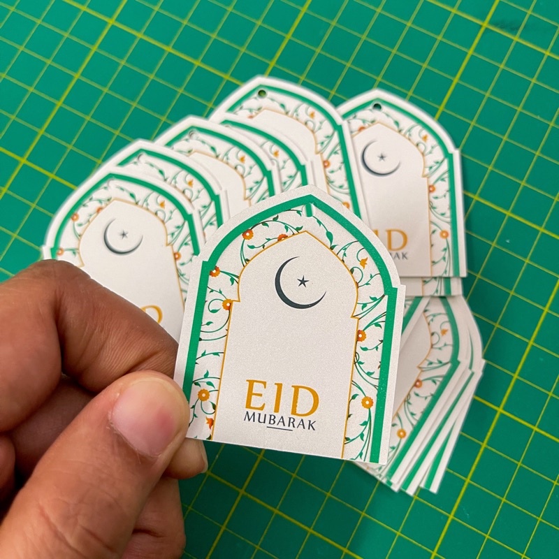 [TAG] [Ready Stock] Eid Mubarak / Hari Raya / Aidilfitri Design 3 Tag ...