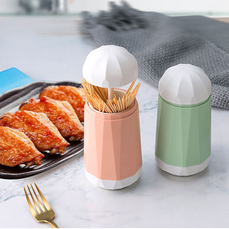 Smart Toothpick Box Opens and Closes 1 Press | Shopee Malaysia