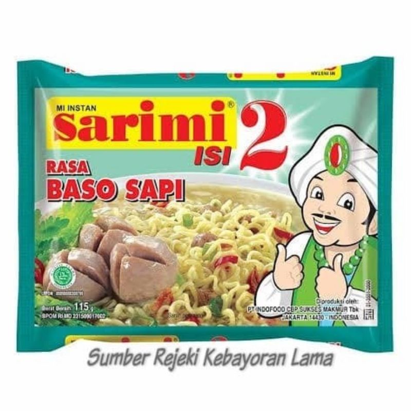 MIE INSTANT SARIMI ISI 2 DARI INDONESIA 🇲🇨 | Shopee Malaysia