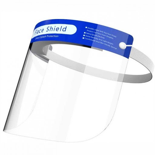 SPONGE FACE SHIELD TRANSPARENT FULL PROTECTION | Shopee Malaysia