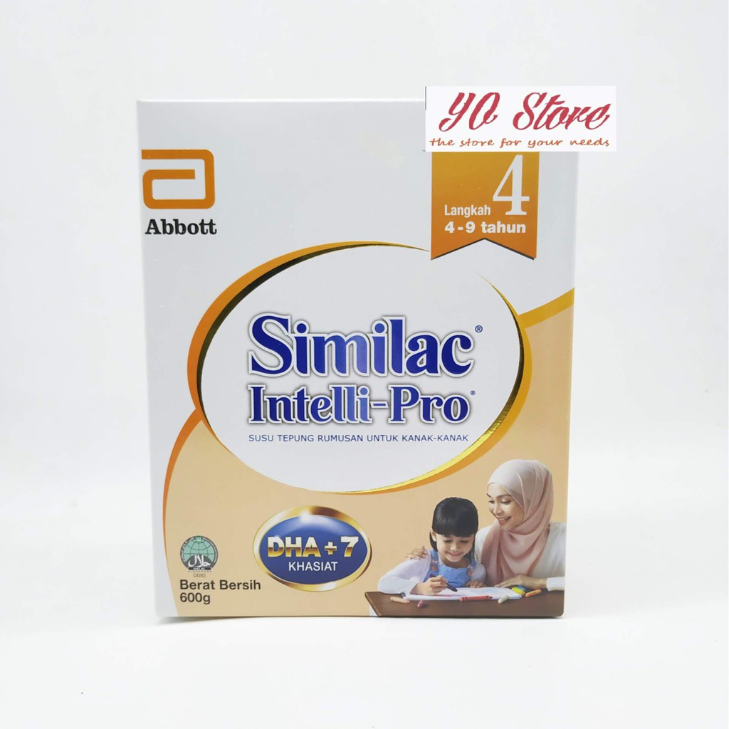 Abbott Similac Intelli-Pro Step 4 (4-9 years) 600g/ 1.2kg | Shopee Malaysia