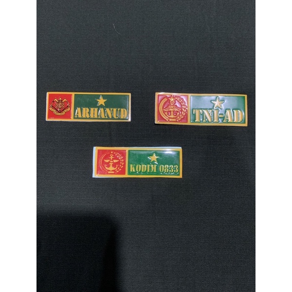 Tni AD Vehicle Number Plate Sticker (1 Set) | Shopee Malaysia
