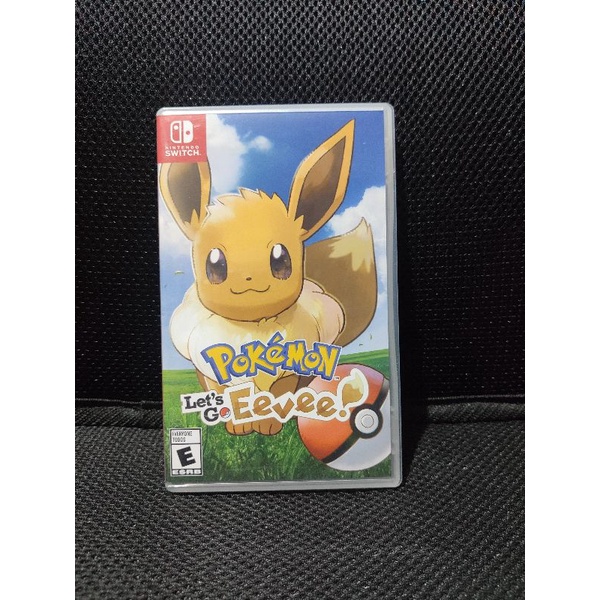 pokemon lets go eevee switch game | Shopee Malaysia