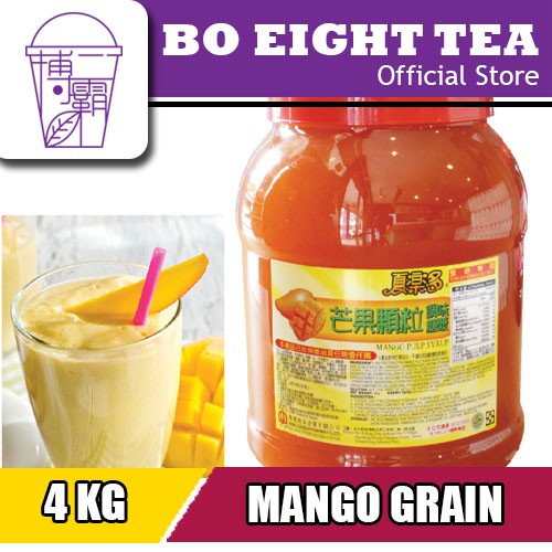 MANGO GRAIN 4KG TAIWAN 台湾芒果颗粒果酱 mango jam | Shopee Malaysia