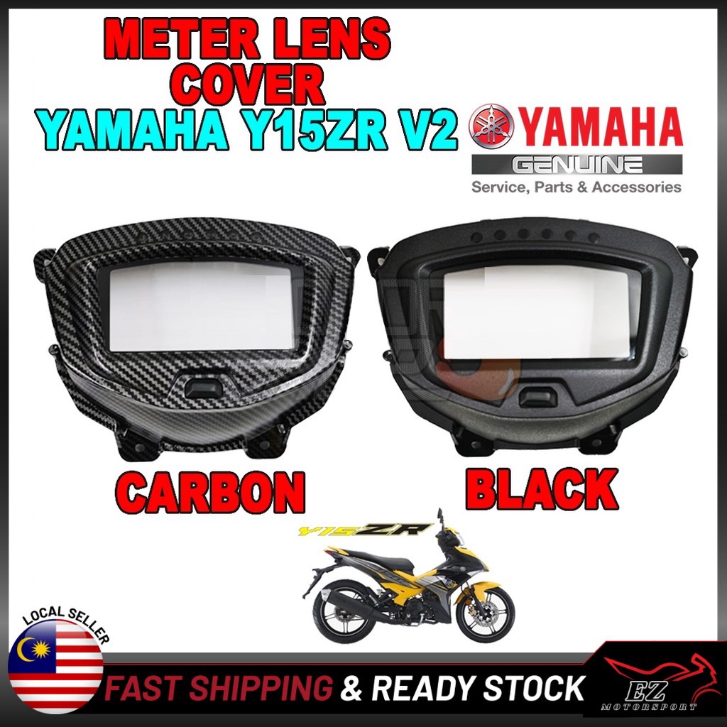 💯🔥 Meter Lens Cover Carbon/Black For Yamaha Y15ZR V2 Yamaha Indonesia ...