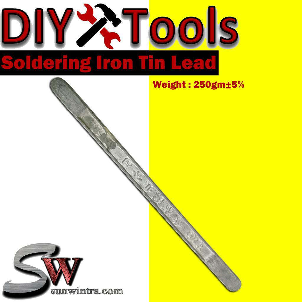 Soldering Iron Tin Lead Bar 250GM± / 锡铅 / Tin Stick | Shopee Malaysia