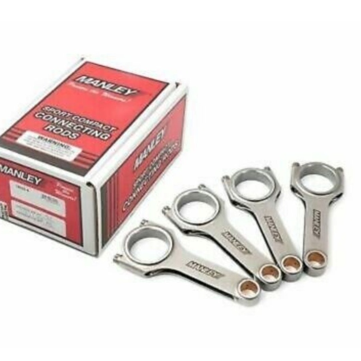 MANLEY H-Beam Conrod Con Rod 4G63 EVO 1-9 Evo 123 456 789 Evo123 Evo1-9 ...