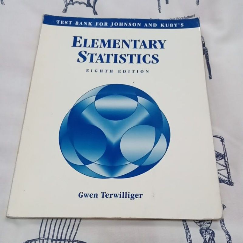 Elementary Statistics (Eighth Edition) by Gwen Terwilliger | Shopee Malaysia