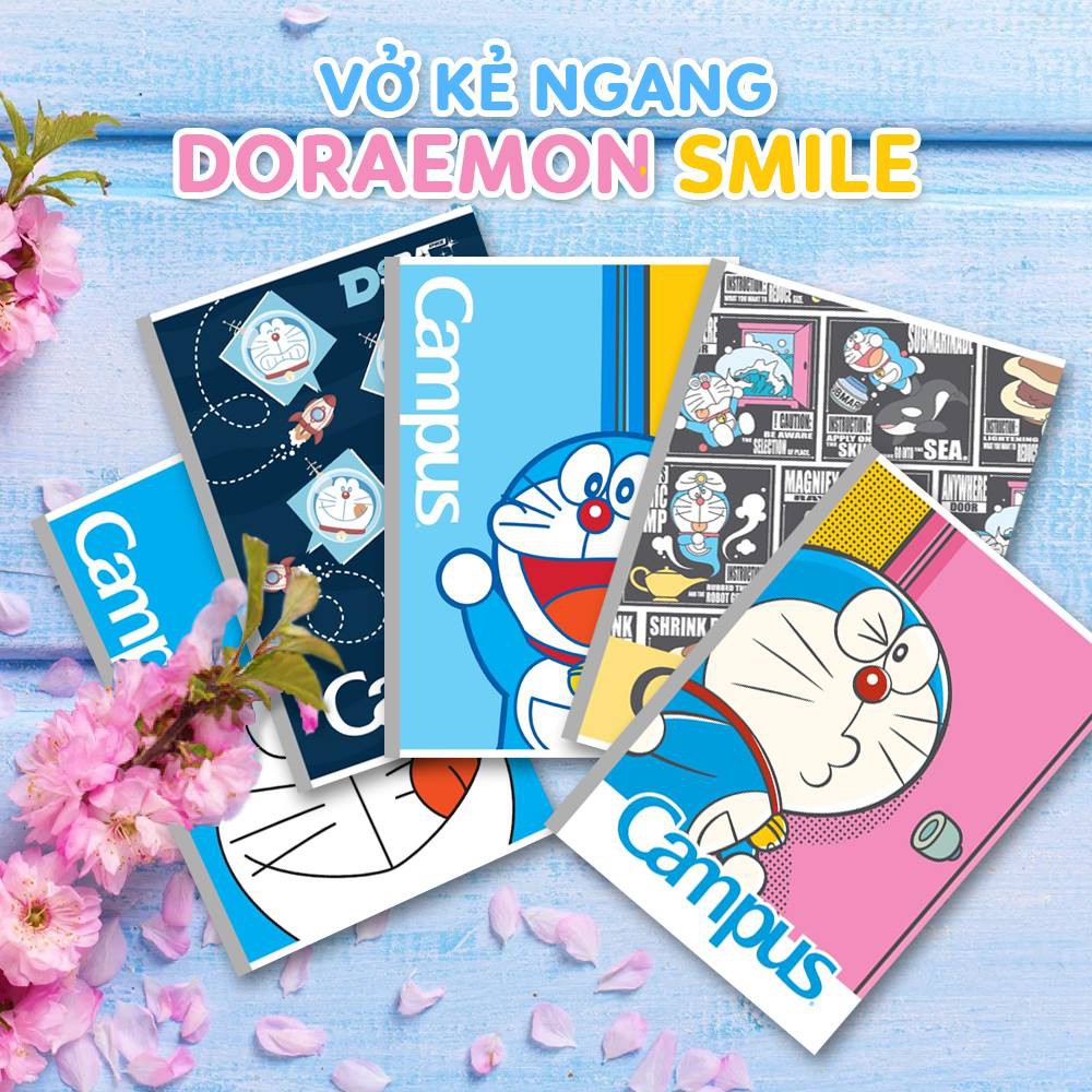 Campus notebooks with horizontal lines 80,120, 200 pages Doraemon ...