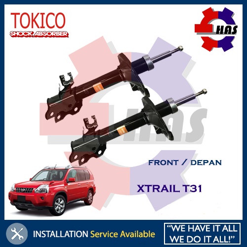 NISSAN XTRAIL T31 X-TRAIL TOKICO SHOCK ABSORBER HEAVY DUTY ABSORBERS X ...