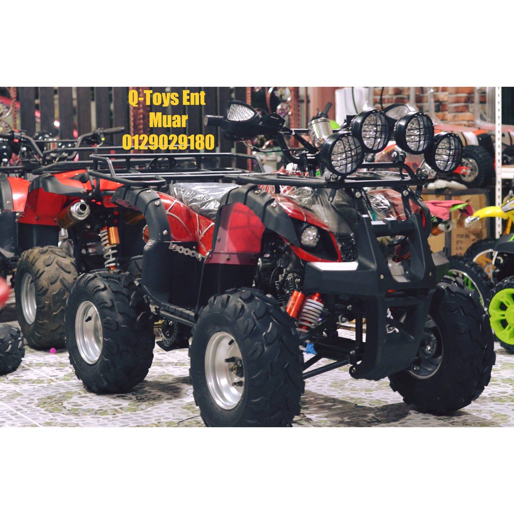 ATV MONSTER SPIDER RED 125CC MANUAL | Shopee Malaysia